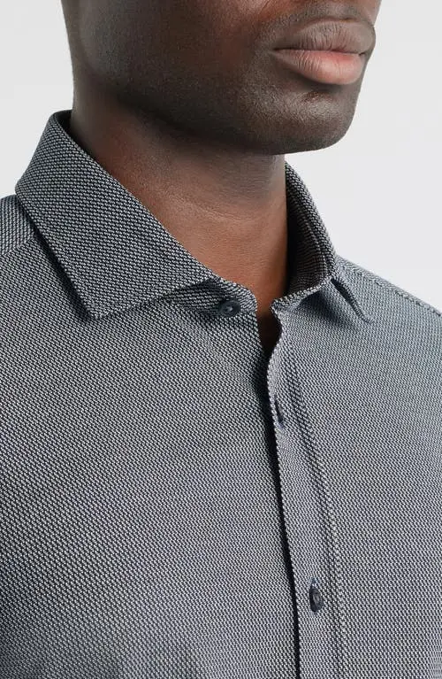 BOSS Roan Button-up Shirt - Navy