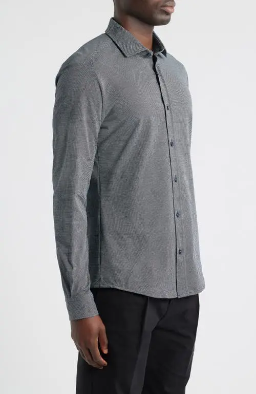 BOSS Roan Button-up Shirt - Navy