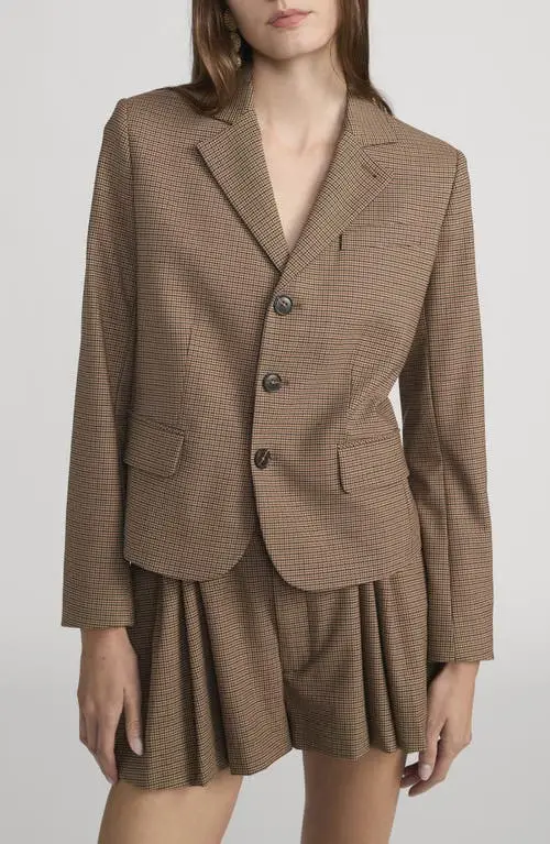 FRAME The Plaid Smart Blazer