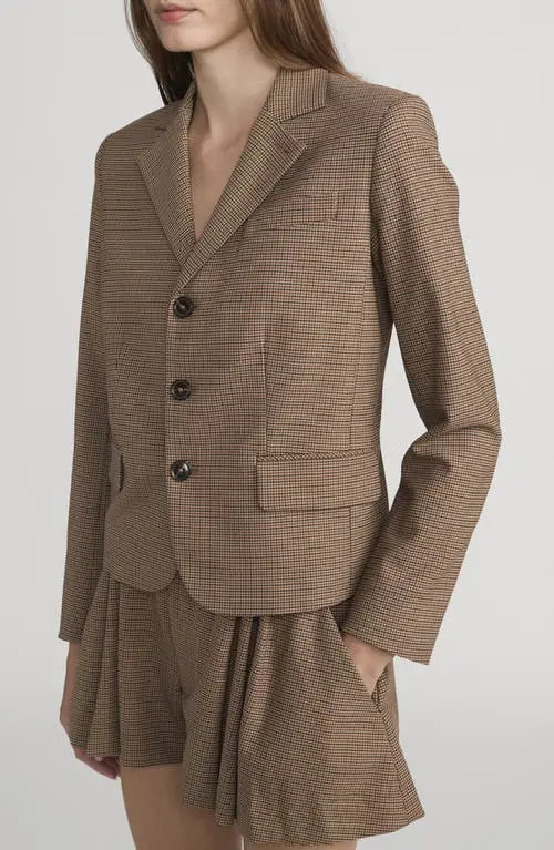 FRAME The Plaid Smart Blazer