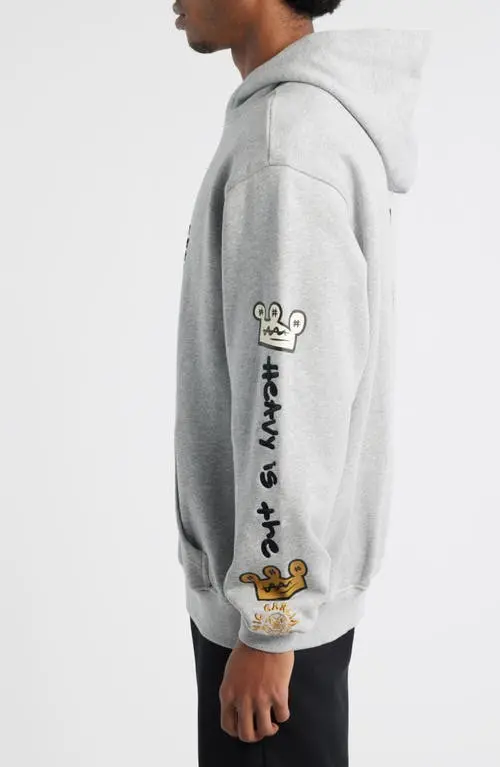 VIC GARCIA WORLD Heavy Is The Crown Graphic Hoodie