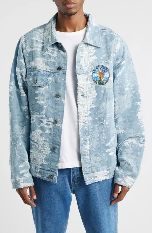 VERYRARE Saint Michael Cotton Trucker Jacket