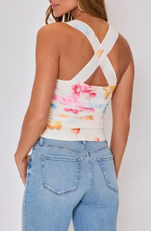VICI Floral Mesh Tank