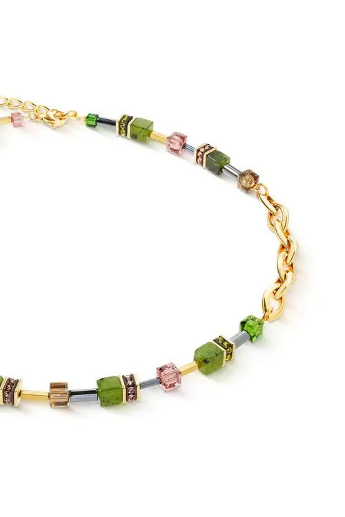 COEUR DE LION Geocube® Chunky Chain Necklace - Green