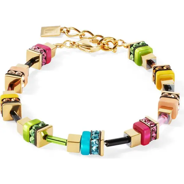 COEUR DE LION Cube Bracelet - Rainbow