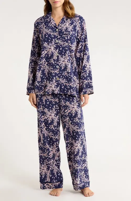 PAPINELLE Cheri Blossom Pajamas - Navy