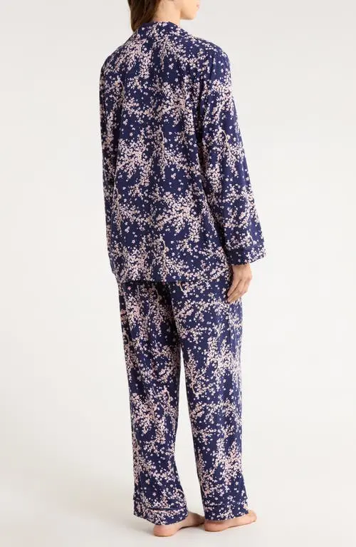 PAPINELLE Cheri Blossom Pajamas - Navy