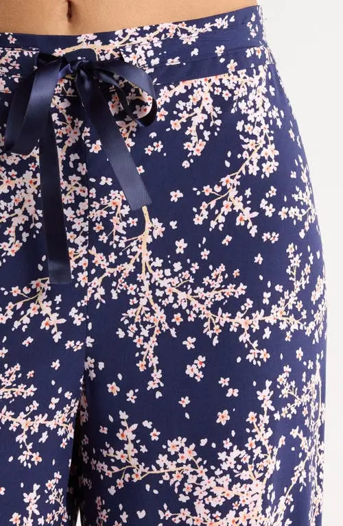 PAPINELLE Cheri Blossom Pajamas - Navy