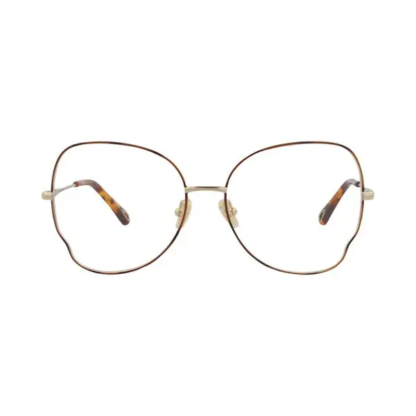 Chloé Cat Eye Metal Optical Frames - Brown
