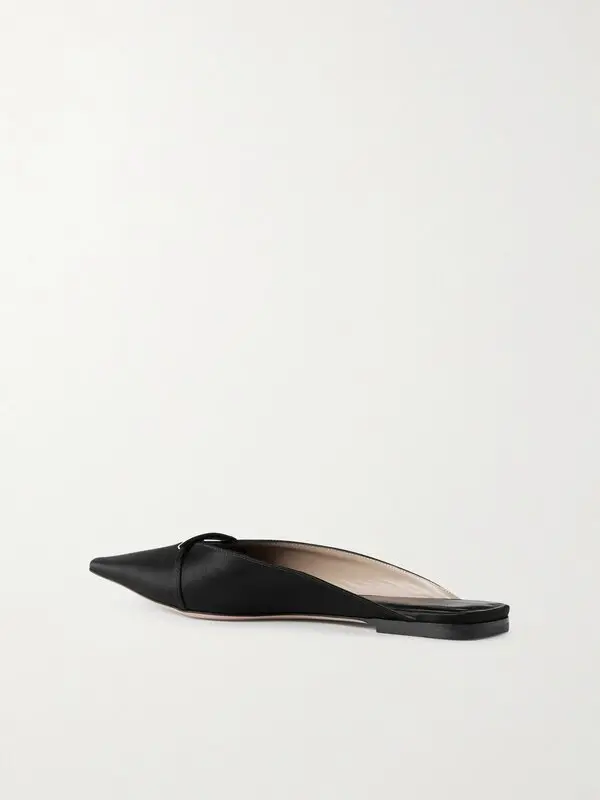 TOM FORD Embellished Satin Mules
