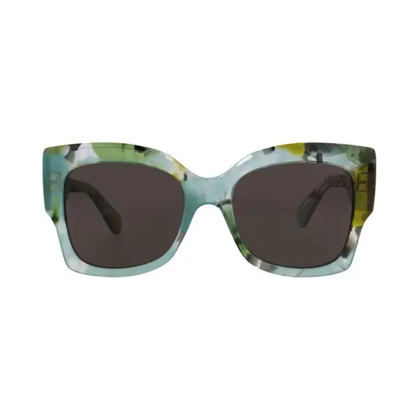 Chloé Square Frame Recycled Acetate Sunglasses - Green