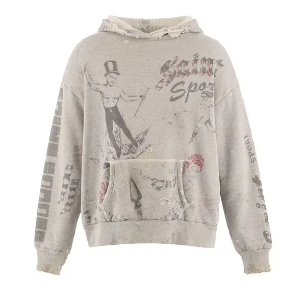 SAINT MXXXXXX X Alexis Ross Drawing Hoodie