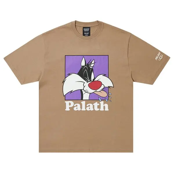 PALACE X Ugg Looney Tunes T-shirt - Brown