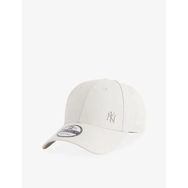 New Era 9forty New York Yankees Woven Baseball Cap - Light Beige
