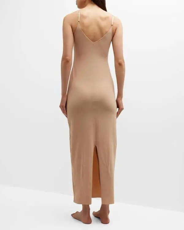 Commando Debutante Long Slip - Beige