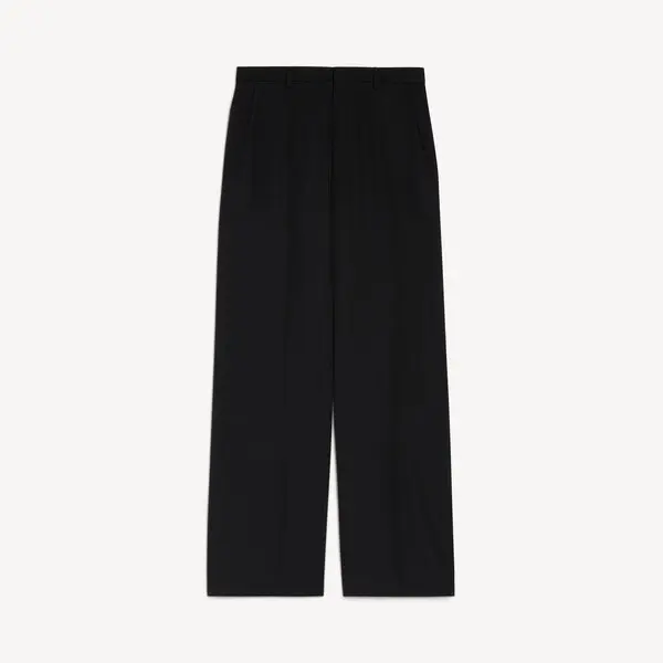 Balenciaga Large Tailored Pants - Black