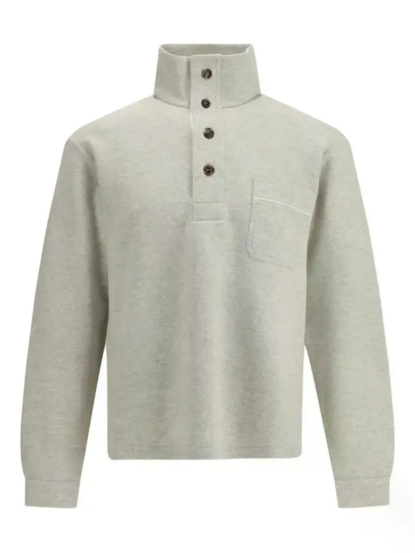 TOM FORD Button-detailed Chest-pocket Sweatshirt