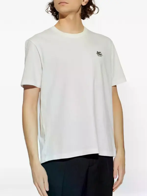 Etro Pegasus-embroidered T-shirt