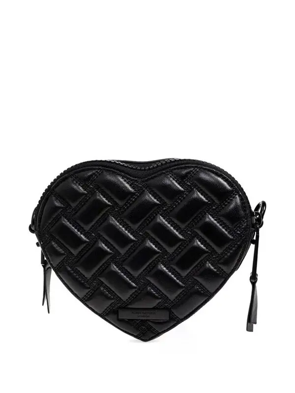Kurt Geiger Kensington Heart Shoulder Bag - Black