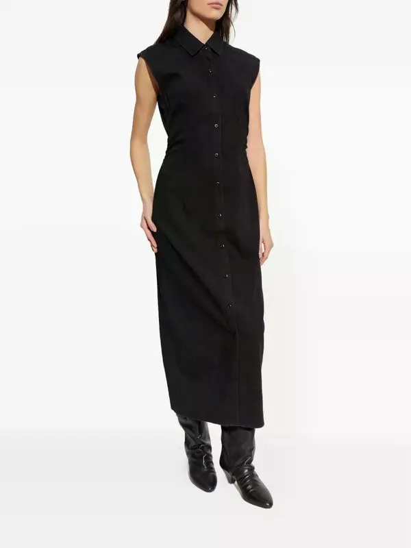 Rag & Bone Buttoned Shirt-style Midi Dress
