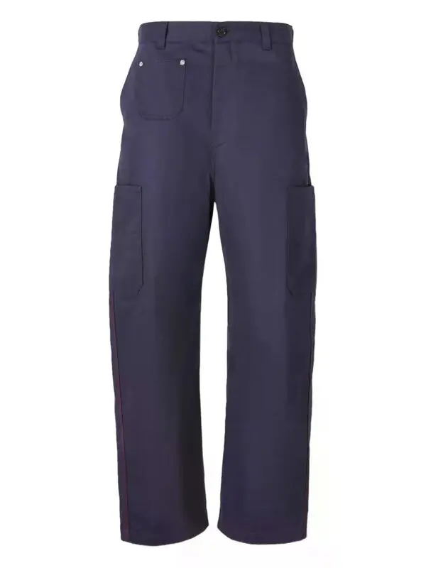 Givenchy Couture Seam Cargo Pants - Blue