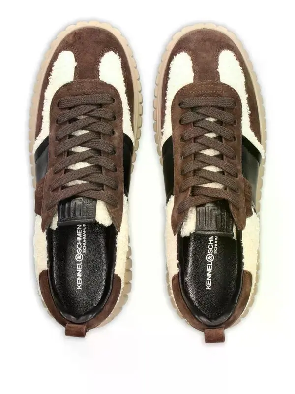 KENNEL&SCHMENGER Zap Platform Panelled Sneakers
