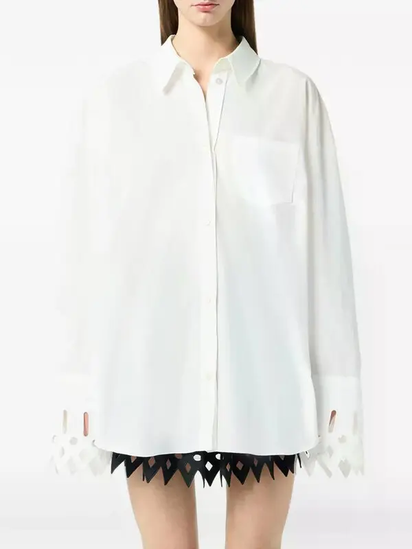 Blumarine Drop Shoulder Shirt