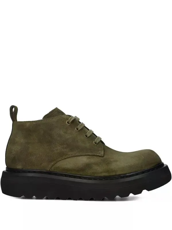 Premiata Lace-up Suede Boots