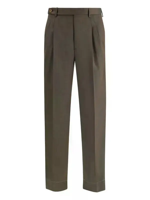 Brioni Capri Pleated Trousers