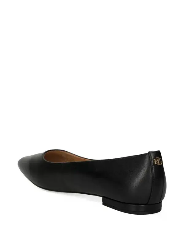 Ralph Lauren Pointed Ballet Flats - Black