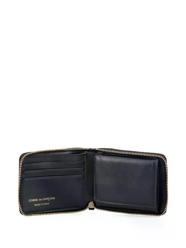 Comme Des Garçons Embossed-logo Zip Wallet