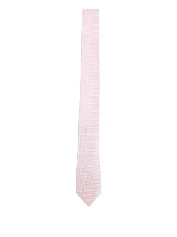 TOM FORD Textured Neck Tie - Pink