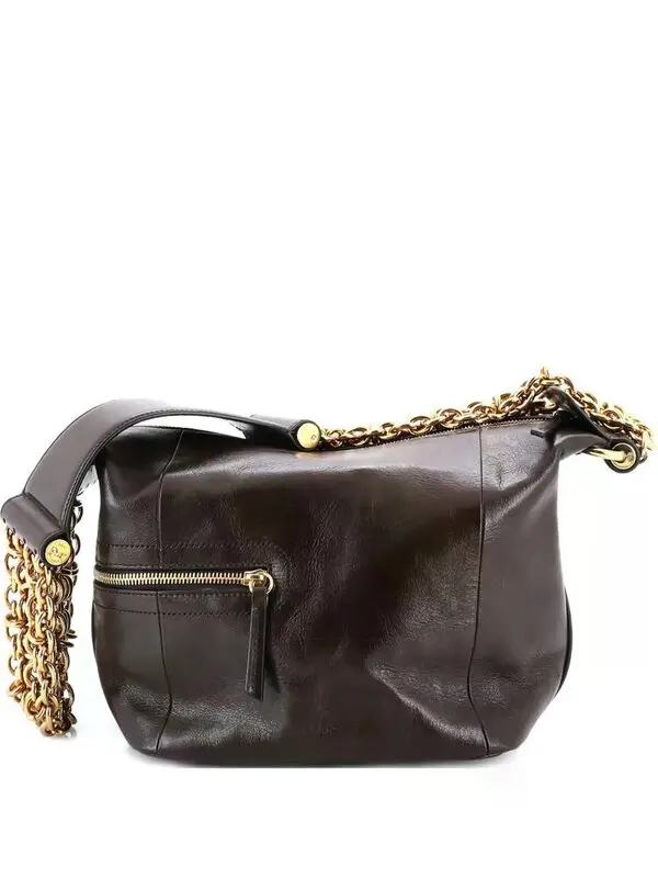 Chloé Multi Chain Leather Camera Bag - Brown
