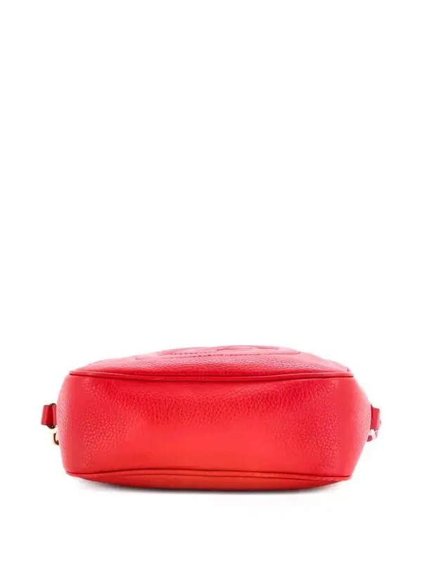 Gucci Soho Disco Leather Small Crossbody Bag - Red