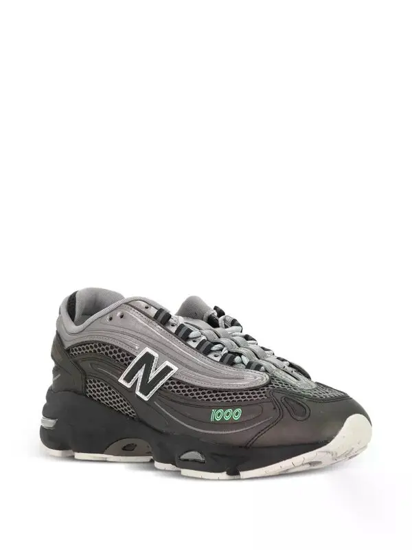 NEW BALANCE 1000 Mesh-panel Sneakers - Black