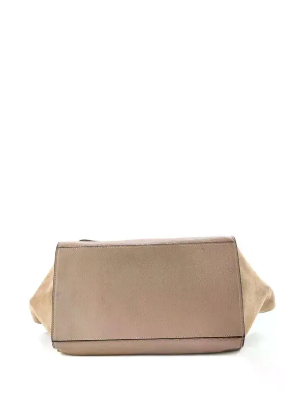 Celine Trapeze Medium Satchel - Neutrals