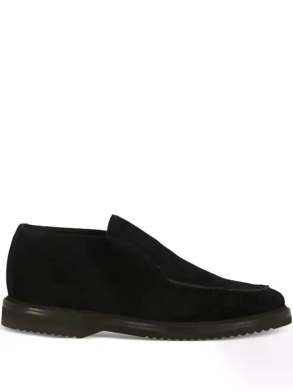 ORTIGNI Flat Loafers - Black