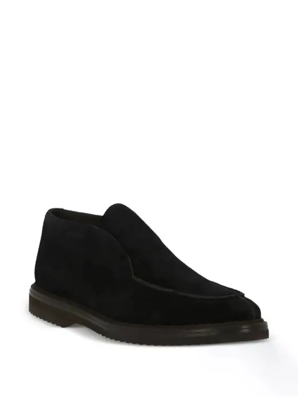 ORTIGNI Flat Loafers - Black