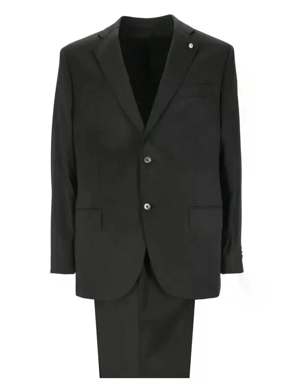 L.B.M. 1911 Single-breasted Suit - Black
