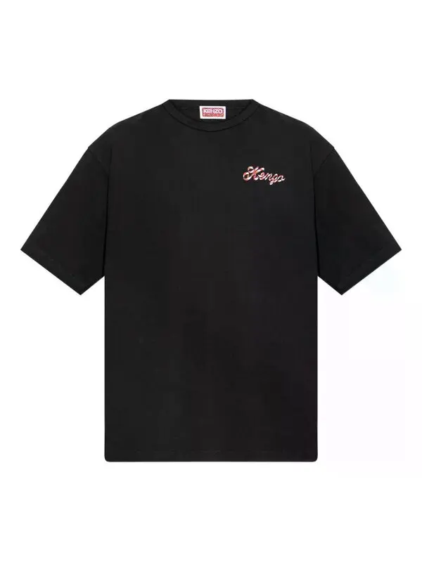 Kenzo Winter Holidays Logo T-shirt - Black