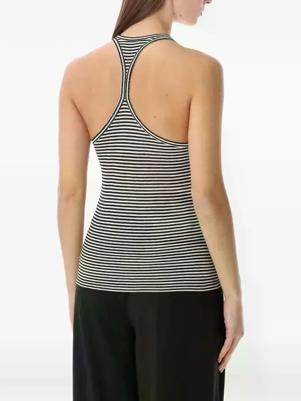 TOM FORD Striped Tank Top - White