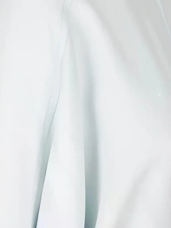 Victoria Beckham Long-sleeve Midi Dress - White