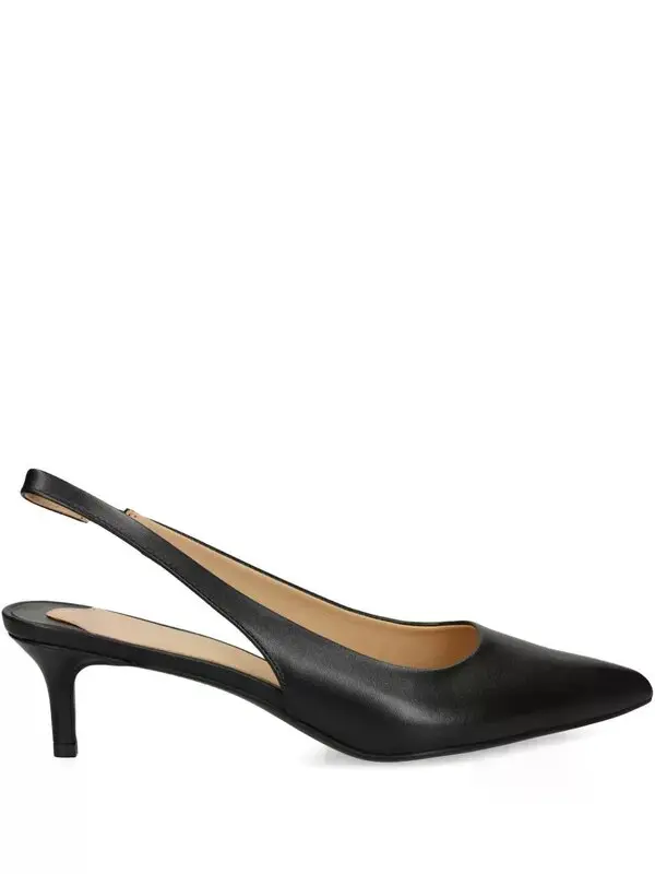 Ralph Lauren Point-toe Slingback Pumps - Black