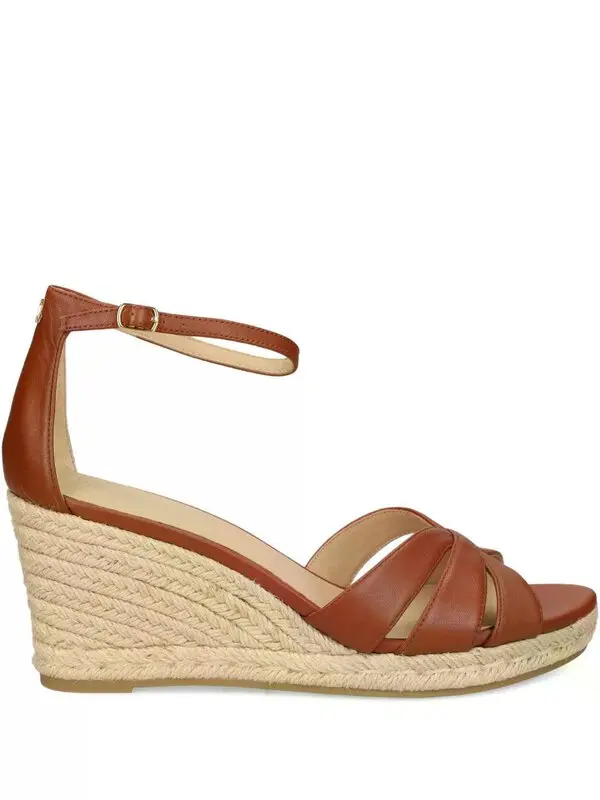 Ralph Lauren Crisscross-strap Wedge Sandals
