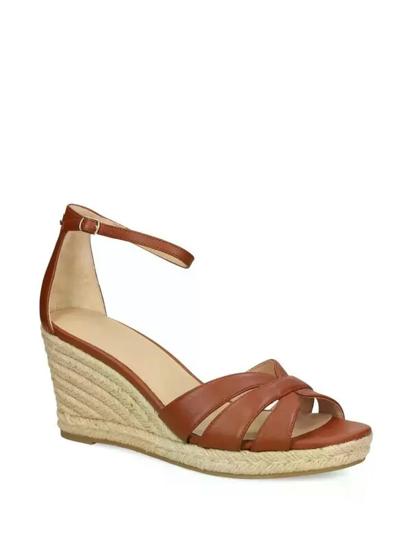 Ralph Lauren Crisscross-strap Wedge Sandals