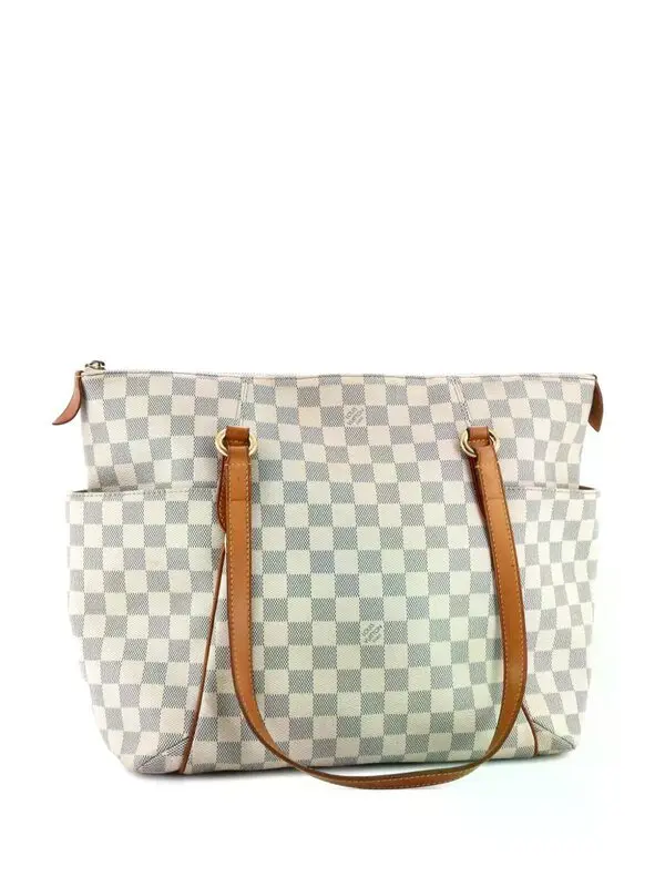 LOUIS VUITTON Totally Handbag Damier Mm Tote - White