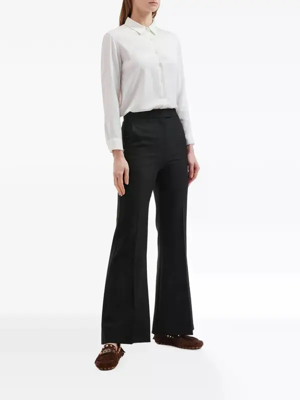 Valentino Garavani Flared Trousers - Black