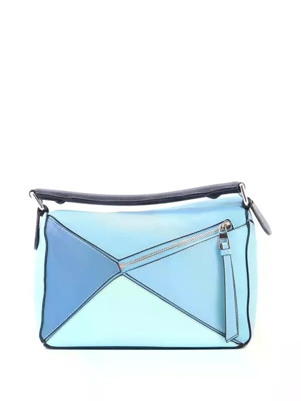 Loewe Puzzle Bag Small Satchel - Blue