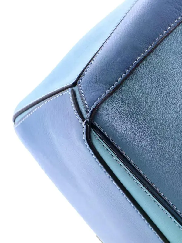 Loewe Puzzle Bag Small Satchel - Blue