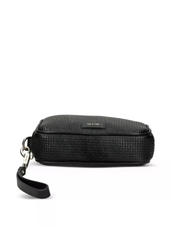 Calvin Klein Textured Wristlet Wash Bag
